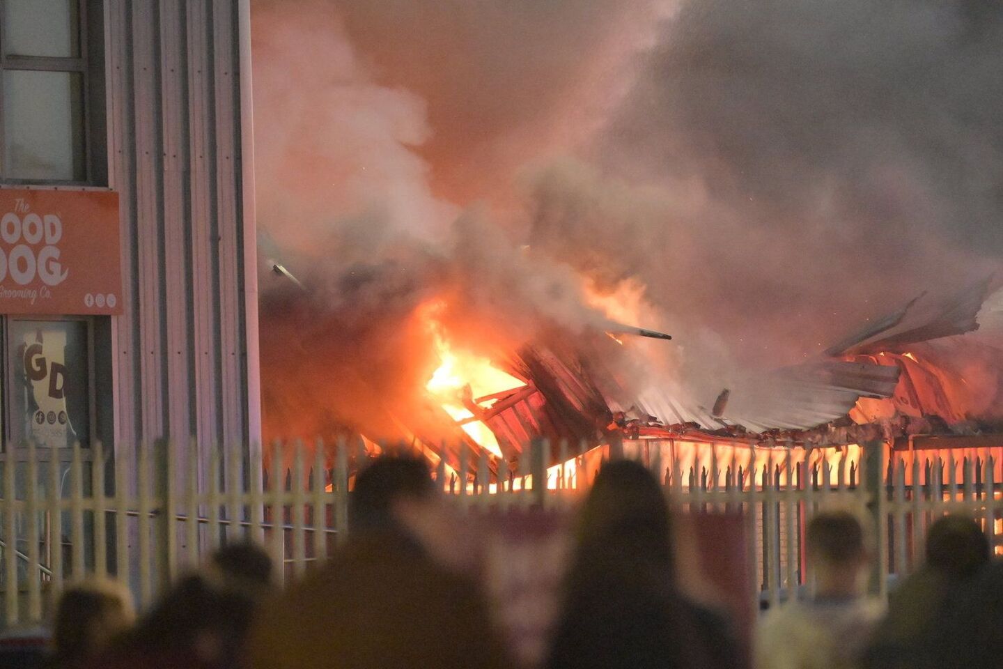 Bangor: Major blaze started accidentally, fire service says | Belfast ...