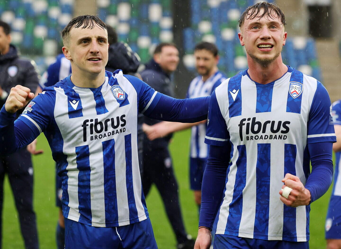 Coleraine set up Irish Cup Final with Dungannon Swifts as Glenavon bag ...