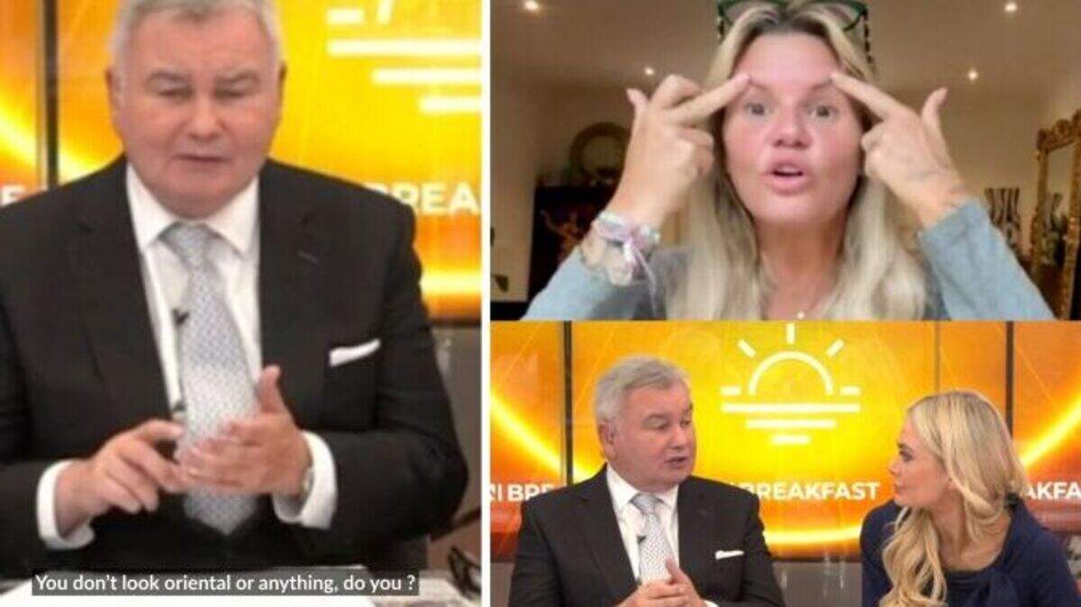 Kerry Katona defends Eamonn Holmes after he uses racial slur during ...