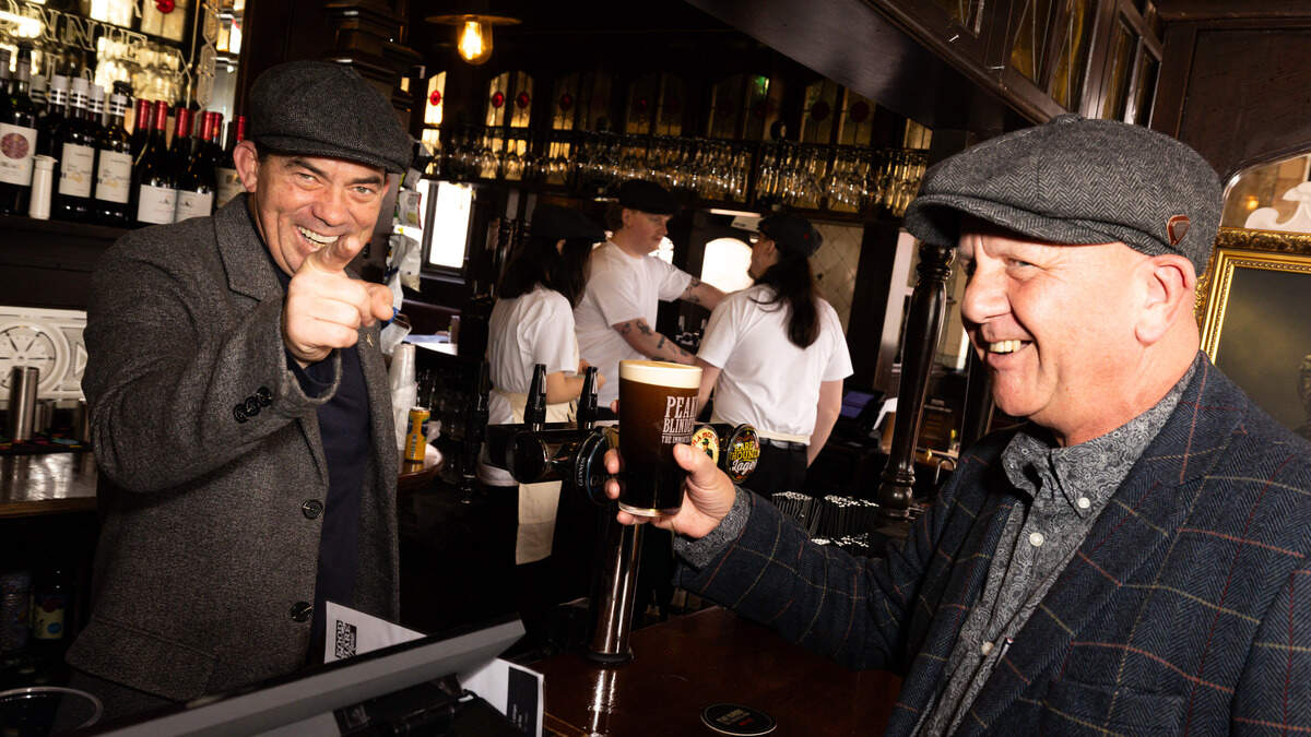 Peaky Blinders pub night: Packy Lee and Netflix toast Tommy Shelby ...