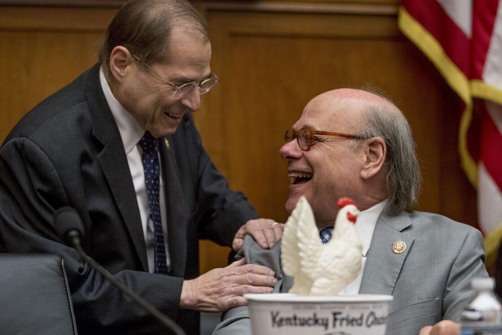 Congressman eats KFC at hearing to mock ‘chicken’ Attorney General ...
