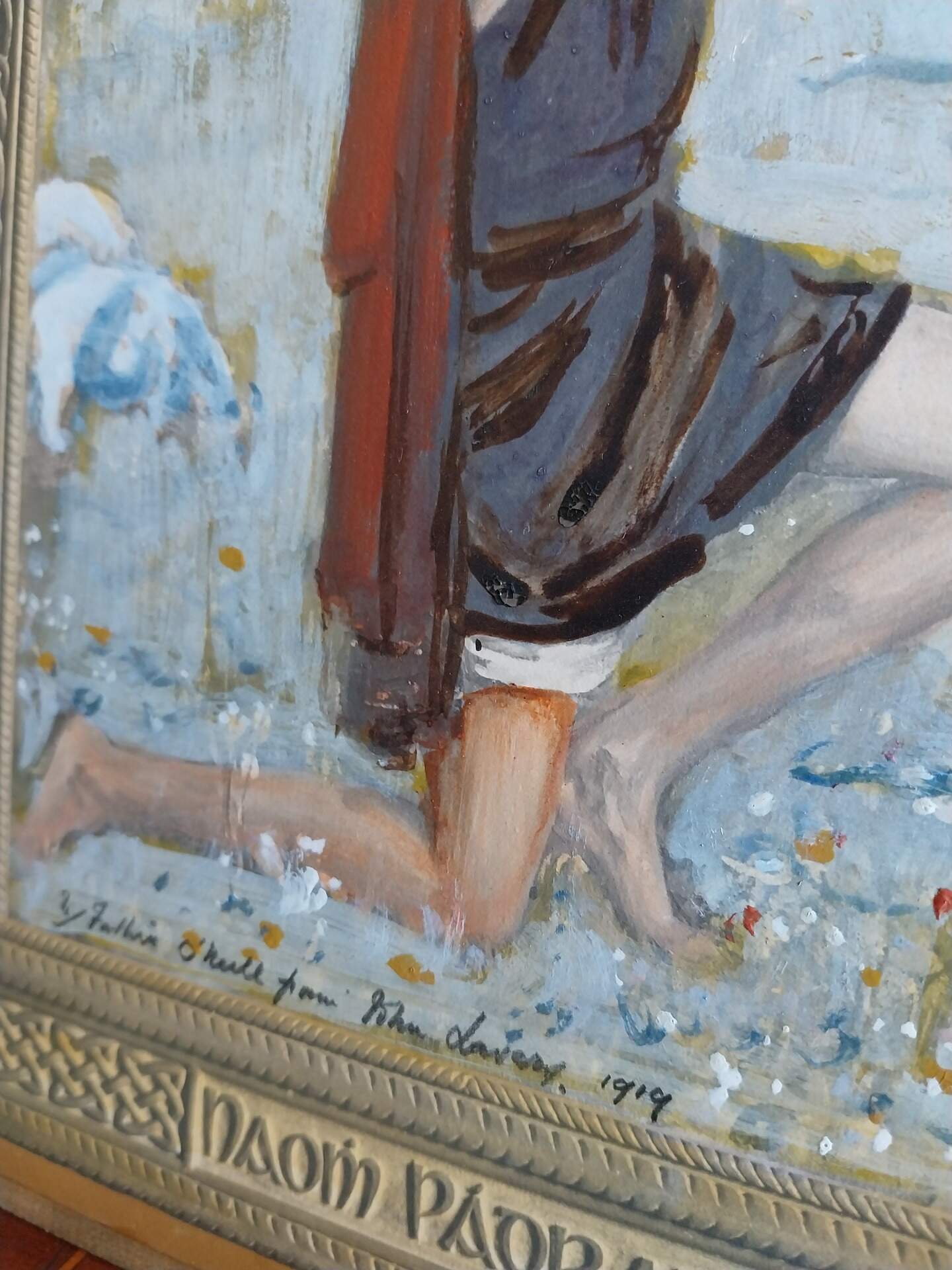 Rare artwork from famous Irish painter to be auctioned after discovery ...