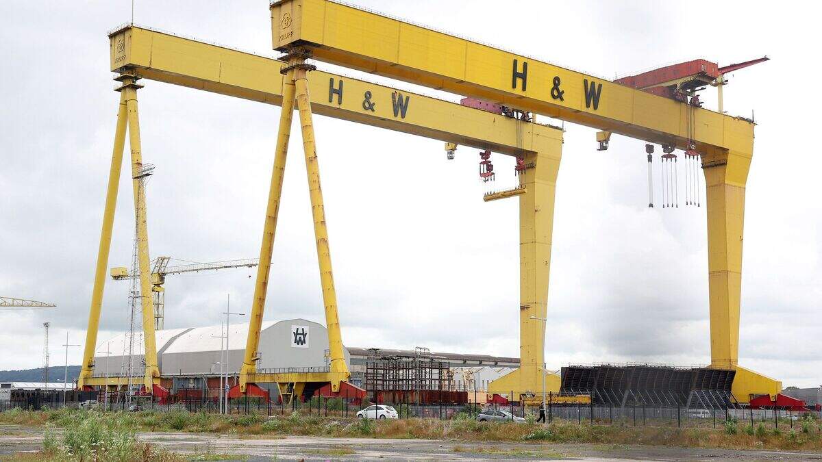 Harland and Wolff: Belfast's iconic shipyard has been sinking for ...