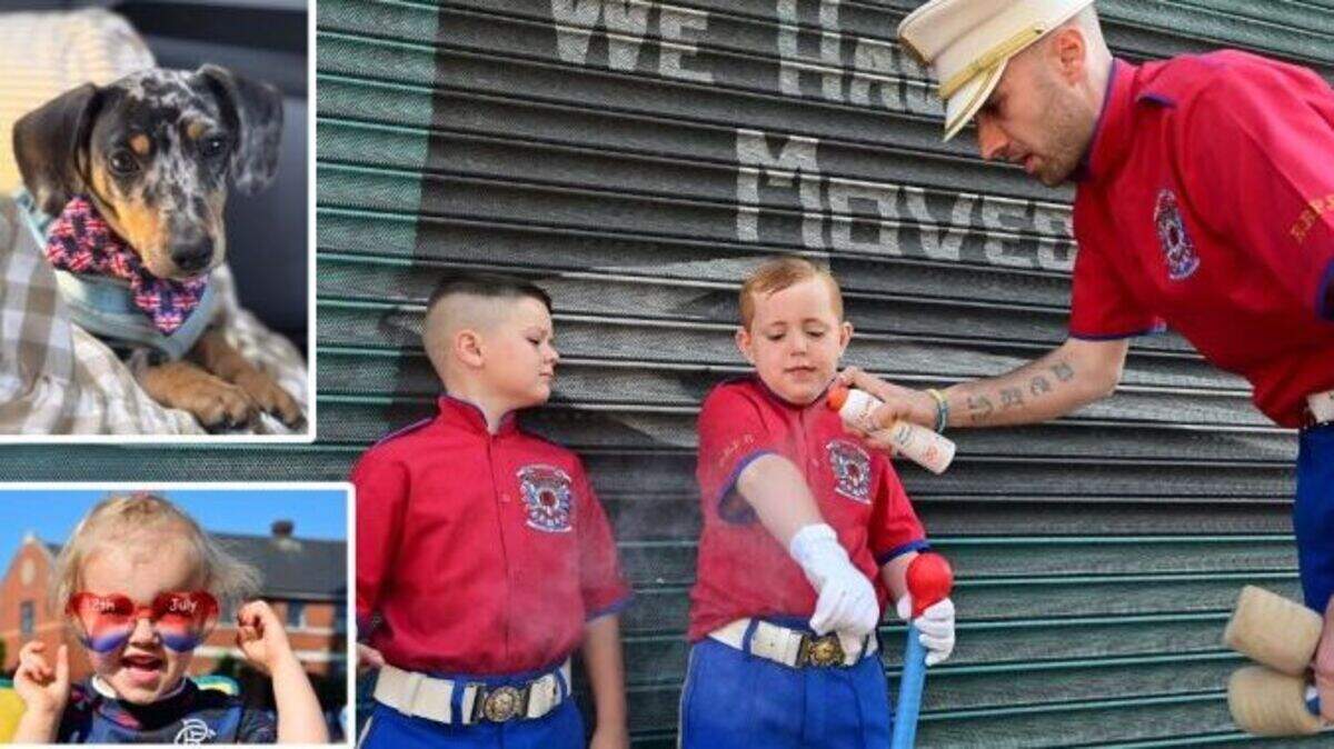 Watch: Birmingham man enjoys his first Twelfth as thousands parade in ...