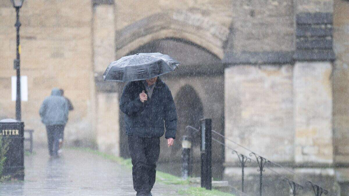 Heavy rain to continue drenching parts of UK after wet and windy night ...