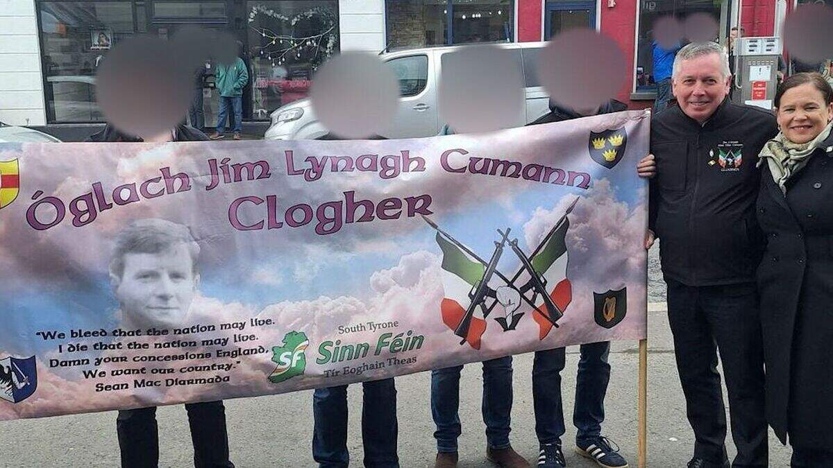 DUP anger as Sinn Fein council chair joins party leader in honouring ...