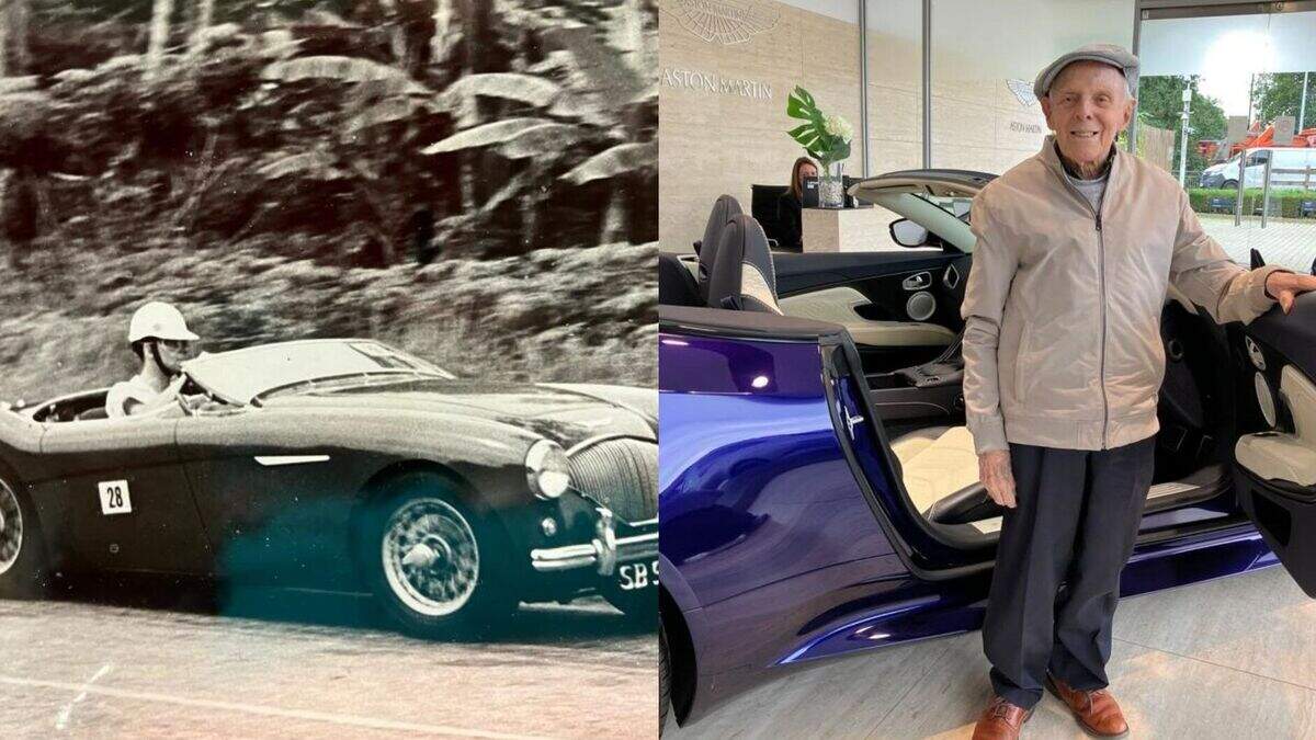 Care home surprise retired racing driver resident with whirl in new ...