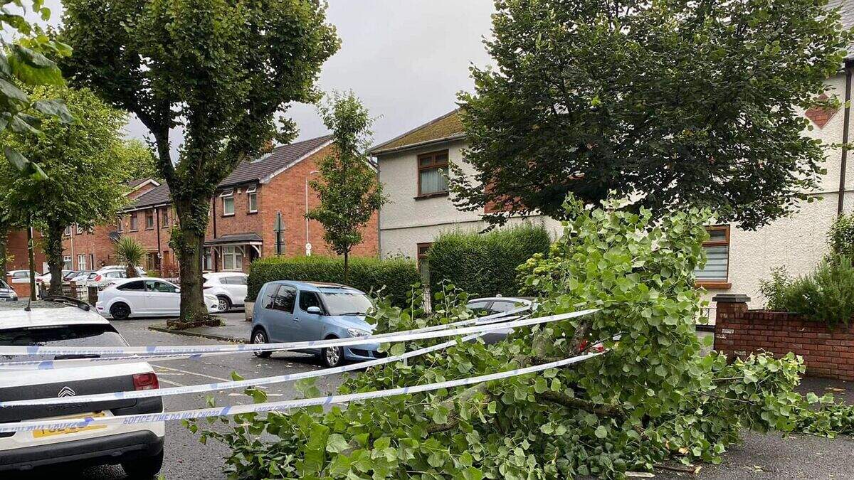 Storm Betty: Football off, trains affected and roads closed across NI ...