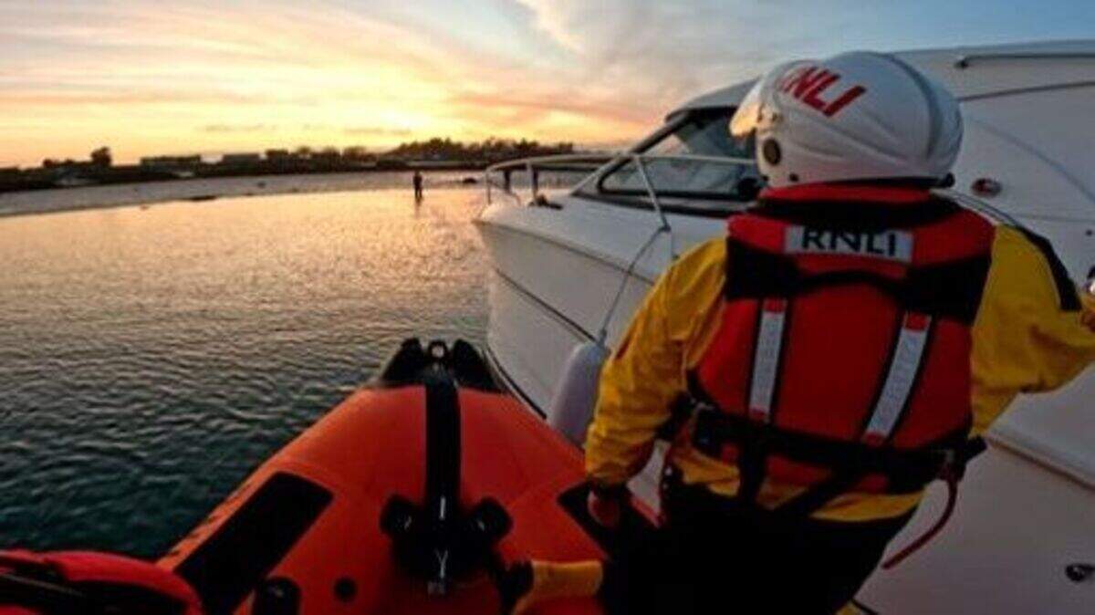 Strangford Lough: RNLI crew called out after pleasure boat begins to ...