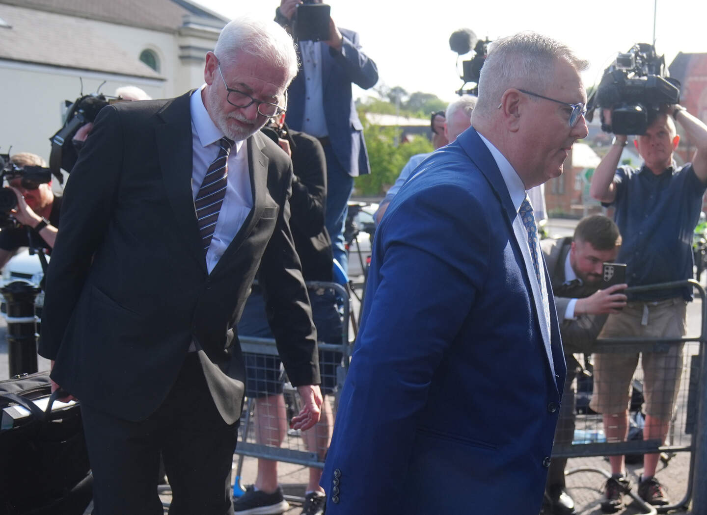Jeffrey Donaldson trial: Ex-DUP leader faces historic sex charges ...