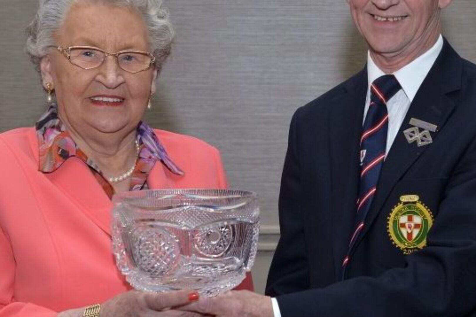 Mary honoured for 60 years' service | Belfast Telegraph