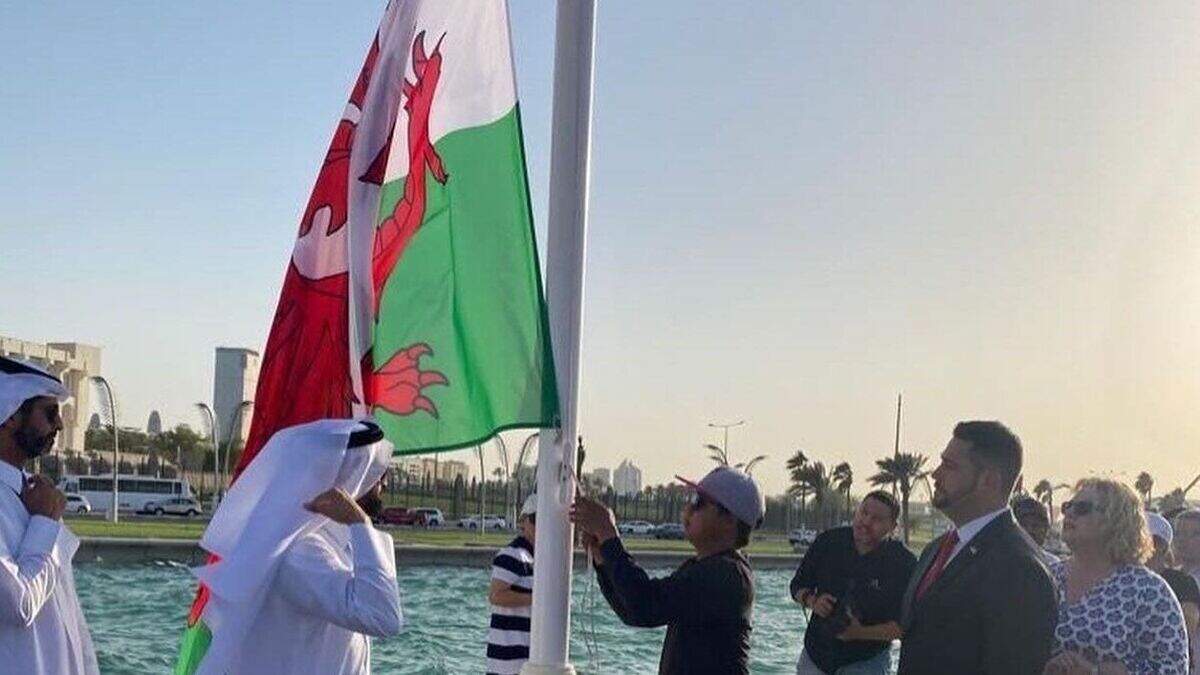 Diplomat tells of pride at raising Welsh flag in Qatar ahead of World ...