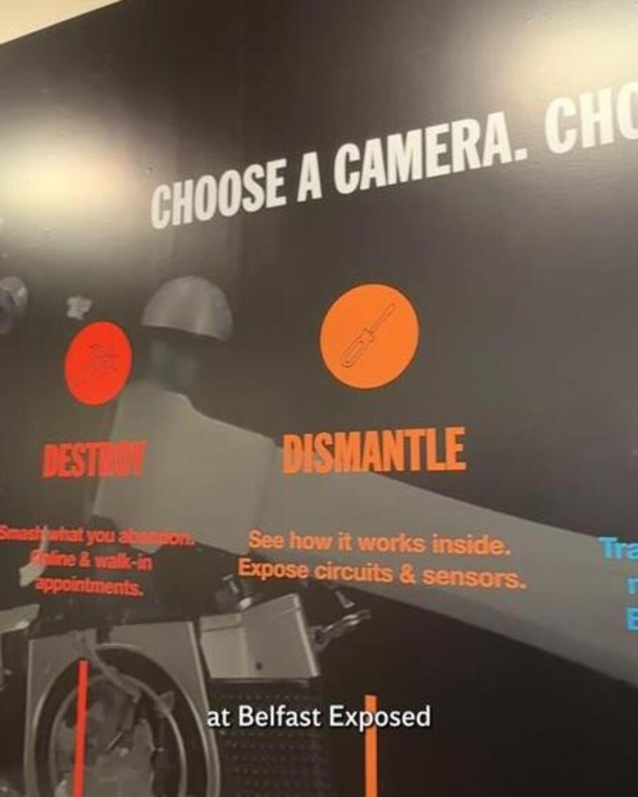 Smash a camera and make artwork: Belfast photo festival unveils ...