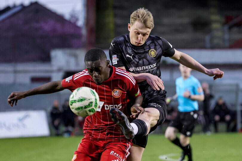Portadown vs Carrick Rangers: late penalty keeps European play-off ...