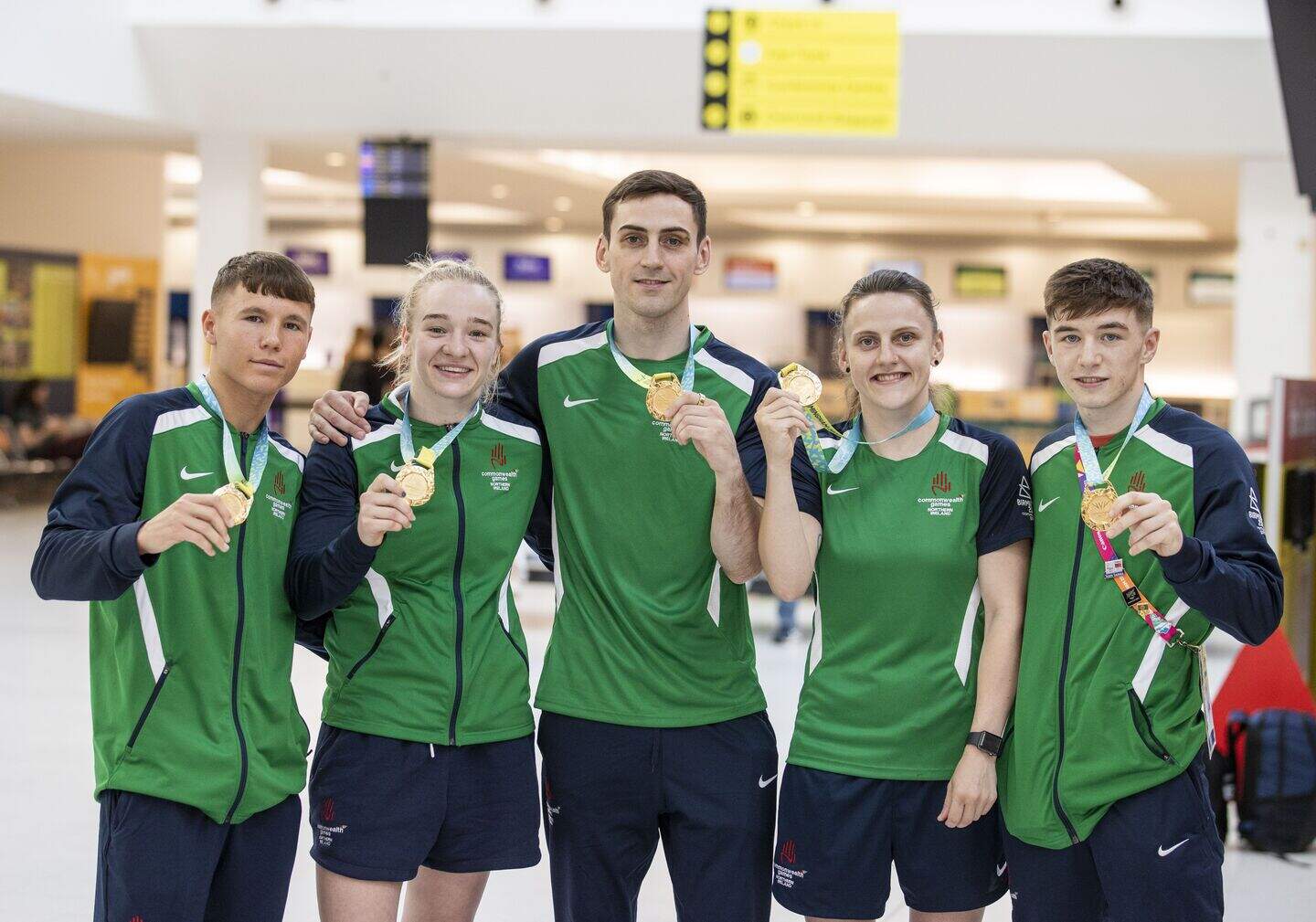 Northern Ireland boxing team welcomed back after gold rush at ...