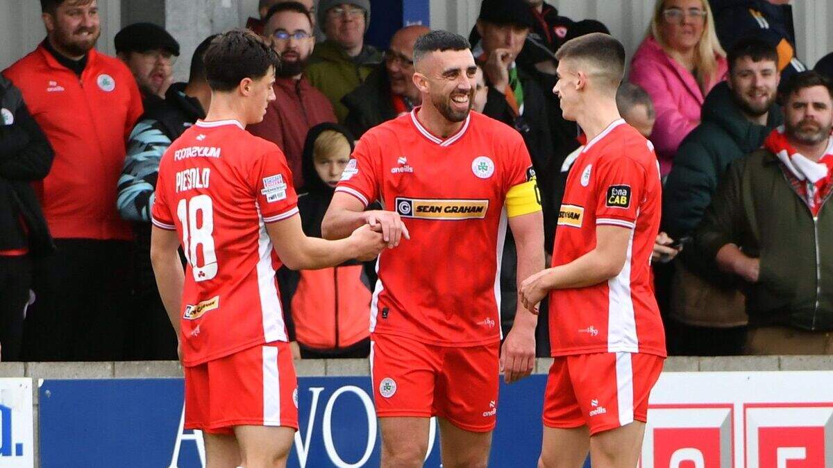 Cliftonville hit the high standards I set for them against Loughgall ...