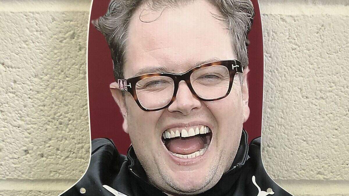 Alan Carr and Shaquille O’Neal cardboard cut-outs in Northampton end at ...