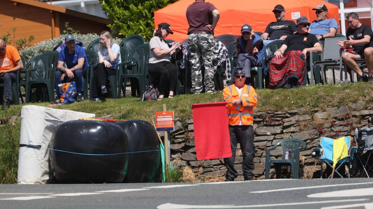 Isle of Man TT: One rider and eight spectators taken to hospital as ...