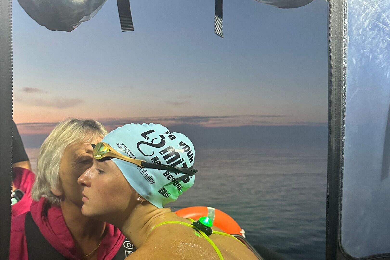 Co Down teen Jessika Robson becomes youngest ever to swim the North ...
