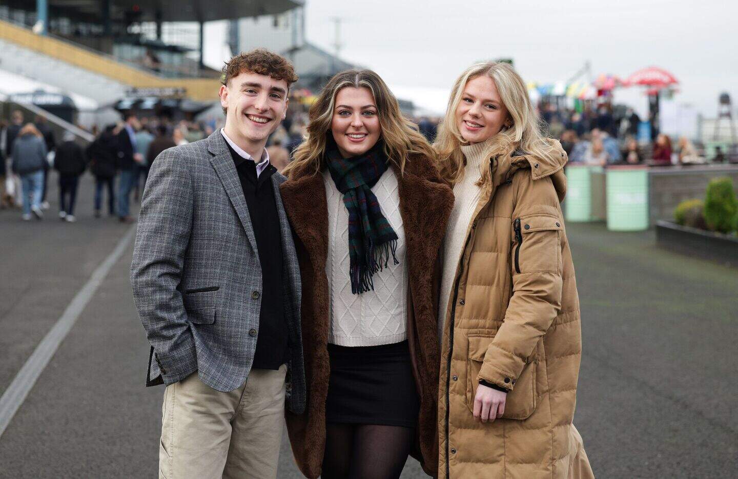 Down Royal: Spectators pictured at Metcollect Boxing Day Races ...