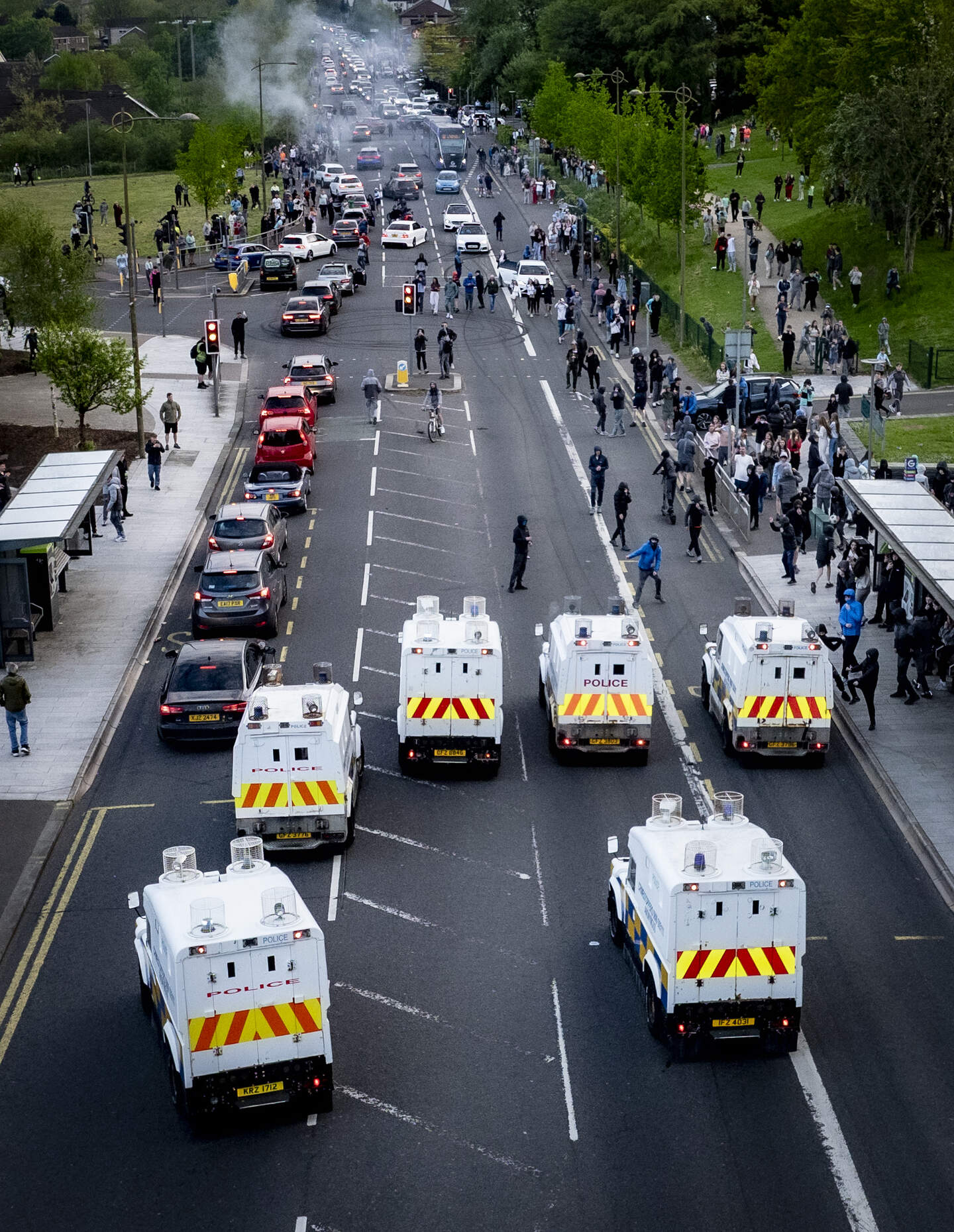 West Belfast car rampage in memory of Lough Neagh victim leaves ...
