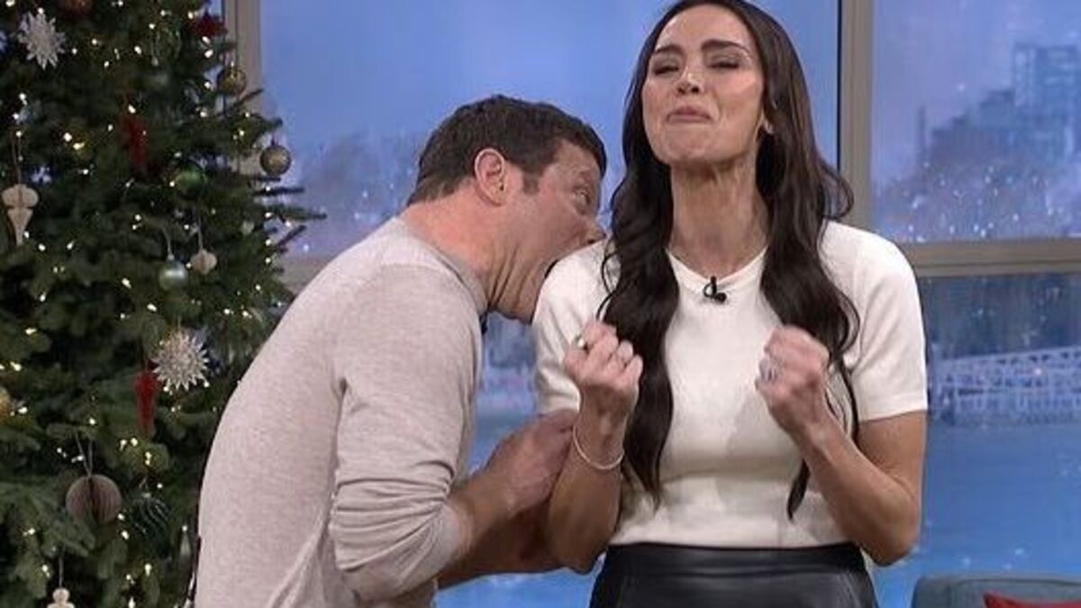This Morning: Dermot O’Leary appears to bite NI presenter Christine ...