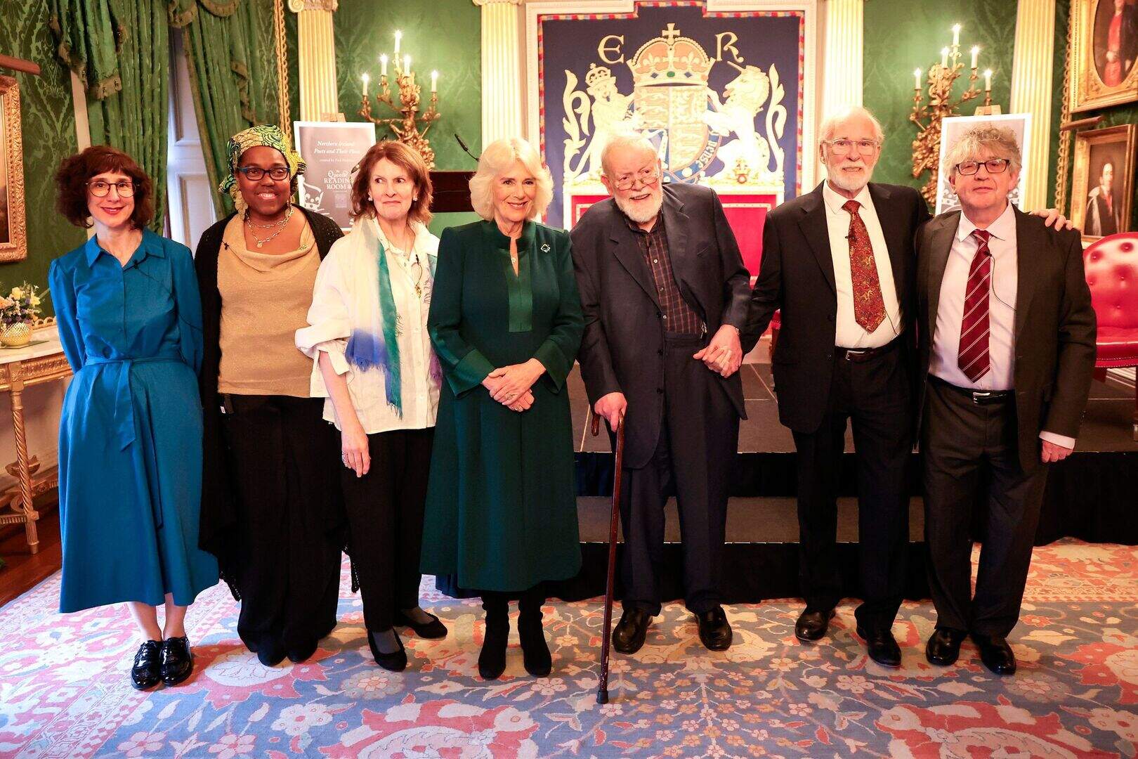Queen Camilla gets flavour of Northern Ireland's literary heritage on ...