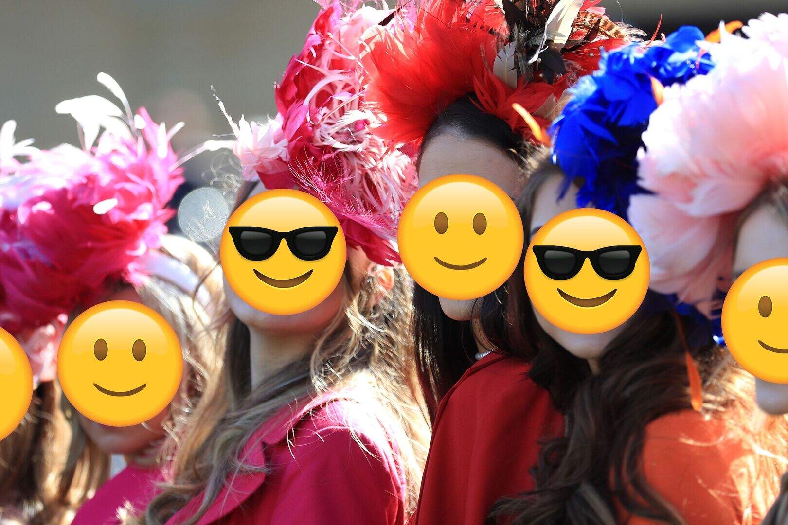Quiz: Who are the hat-wearing racegoers hidden behind emoji? | Belfast ...