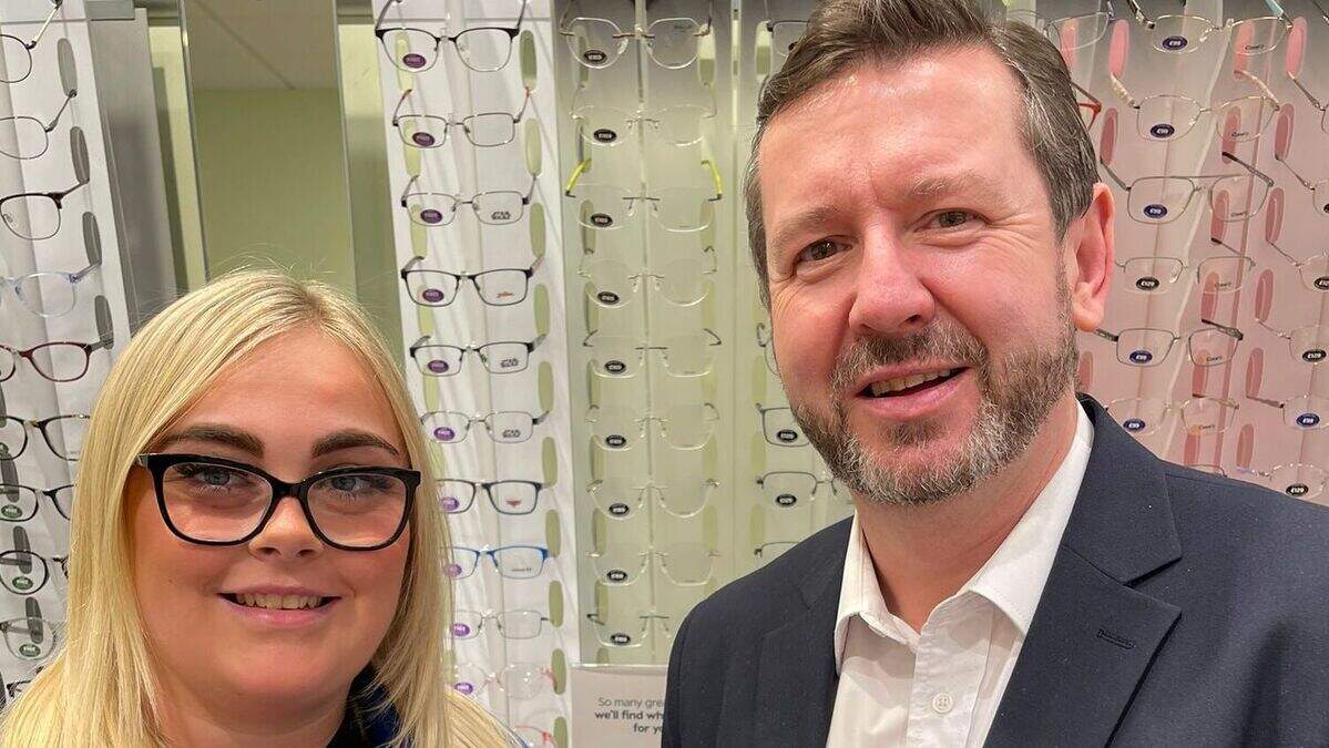 Teenager thanks opticians for spotting condition and saving eyesight ...