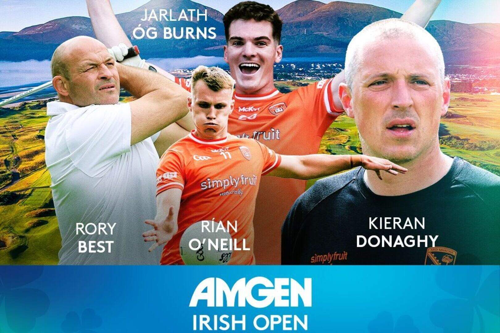 Rory Best and Armagh stars join line-up for Irish Open Pro-Am at Royal ...
