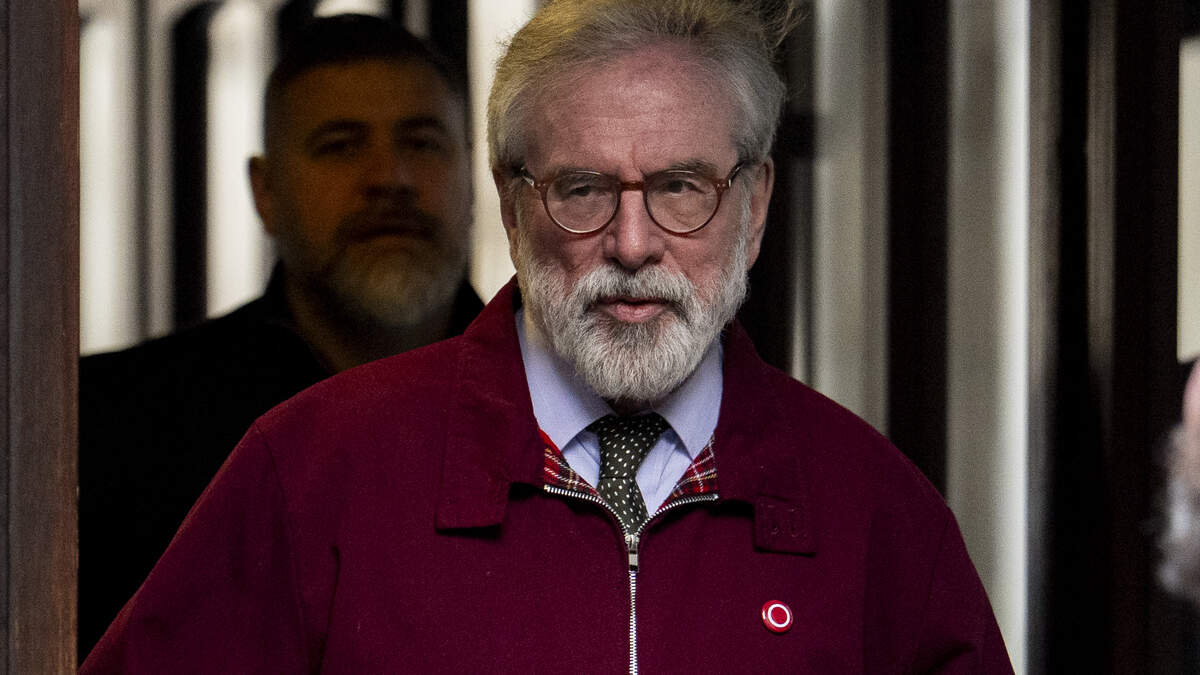 Gerry Adams, IRA leader: Declassified file reveals 1996 memo | Belfast ...