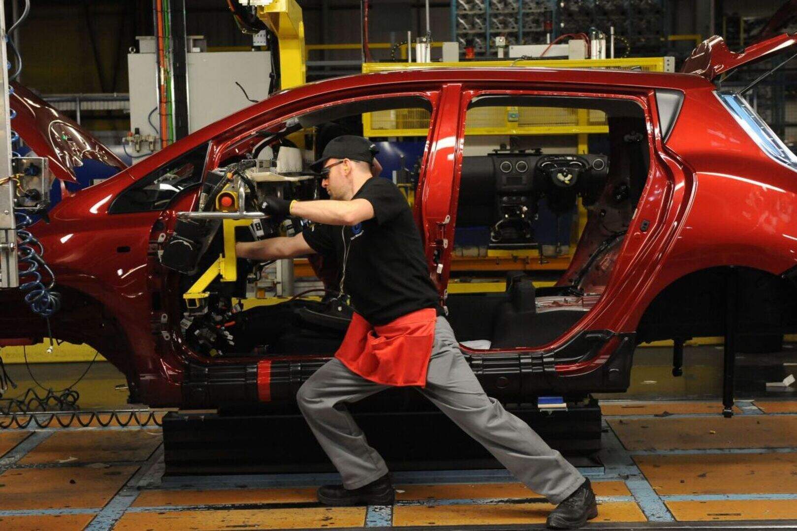 Falls in car production and construction hamper pick-up in industrial ...