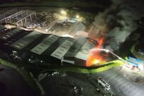 Major blaze at Carryduff waste recycling centre remains ‘ongoing ...
