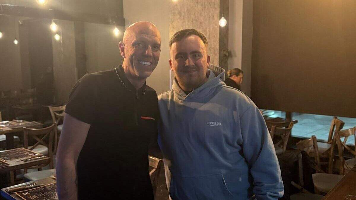Luke Littler: Darts sensation snapped at Belfast steak restaurant Top ...