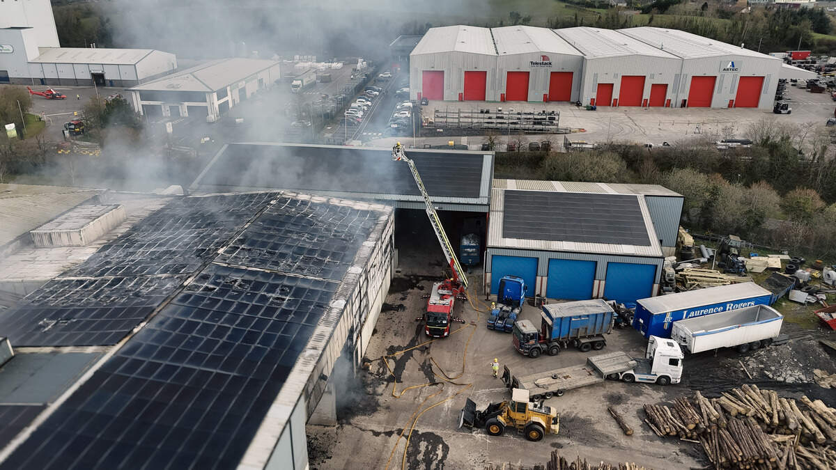 Man with ‘serious burns’ airlifted as over 100 firefighters tackle ...
