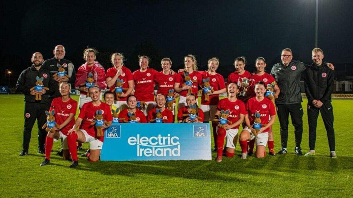 How Larne Women came from nowhere to achieve their dream of reaching ...