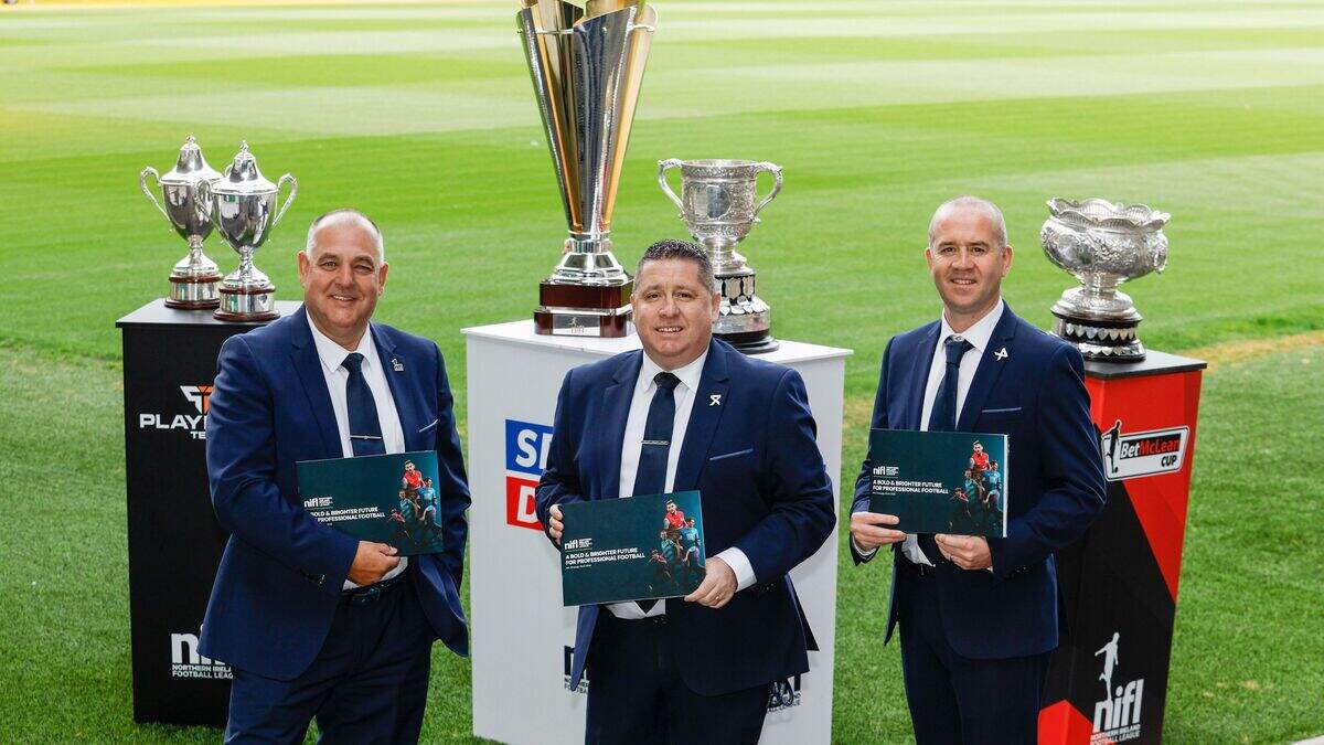 Irish League: NIFL chief Gerard Lawlor says club football in Northern ...