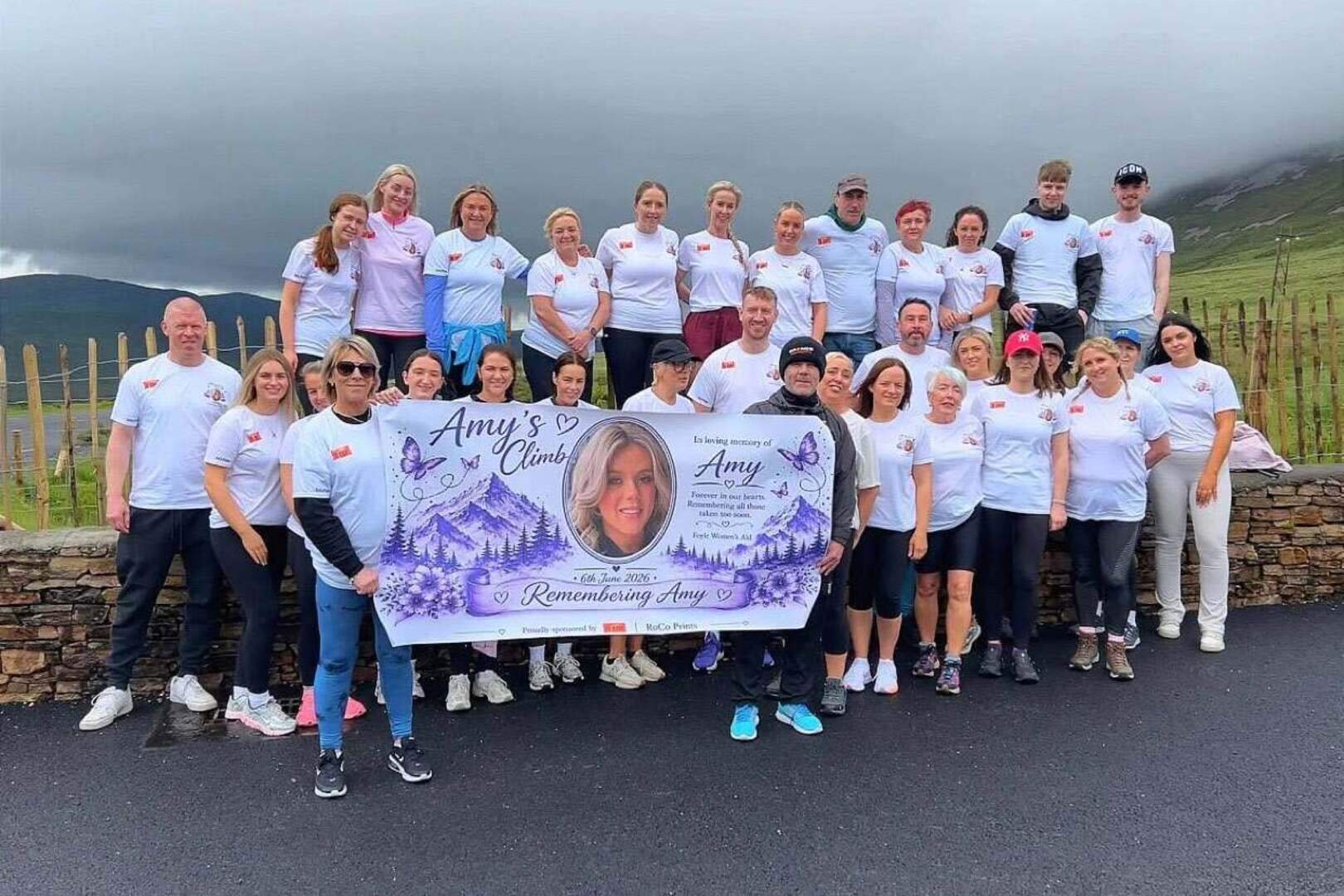 Errigal mountain charity climb for Foyle Women’s Aid in memory of Amy ...
