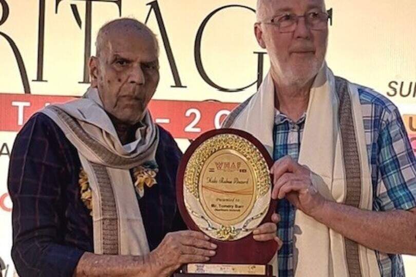 NI artist honoured with prestigious prize at Indian festival | Belfast ...