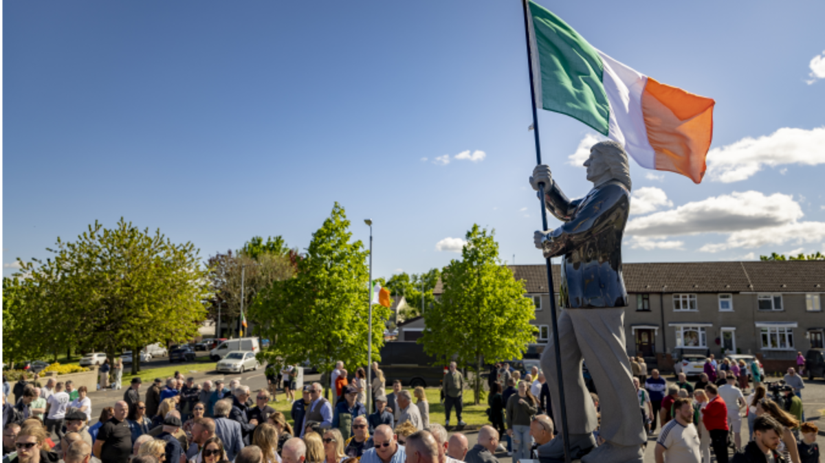 Bobby Sands statue unveiled in Belfast to mark anniversary of IRA ...