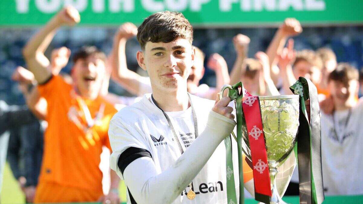 Harry Cavan Cup: Glentoran Colts end long wait for trophy delight after ...