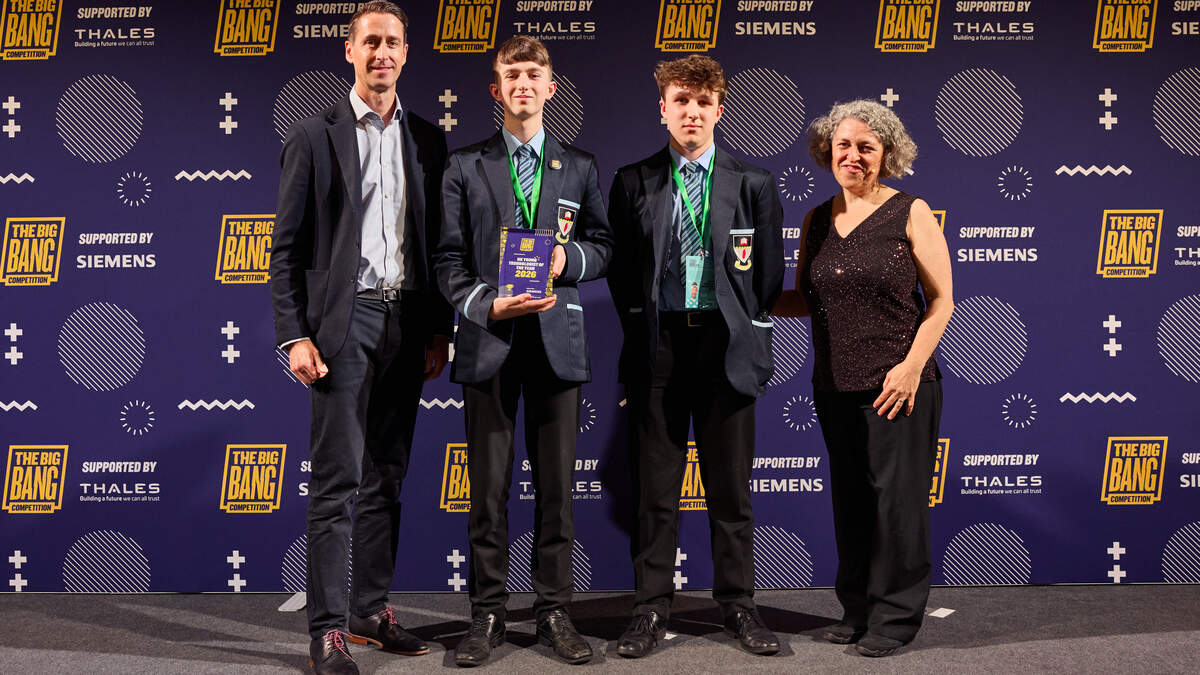 Three NI students pick up awards at national innovation fair | Belfast ...