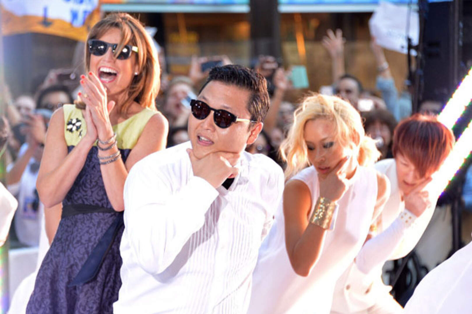 Psy’s Gentleman video banned by South Korea for traffic cone kick scene ...