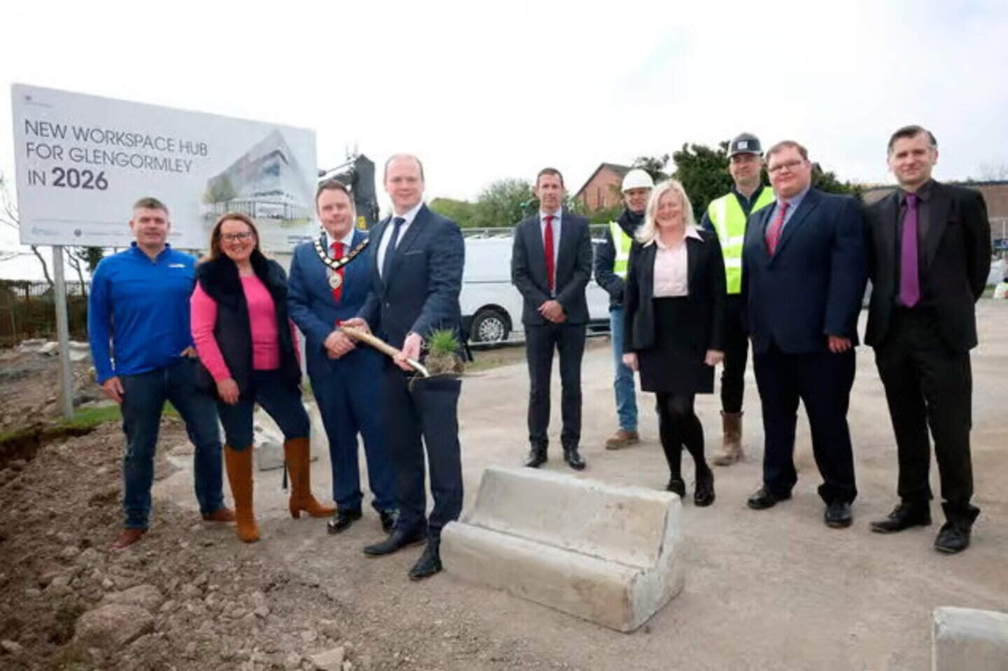 Glengormley Workspace Hub delay: Building work stopped over contract ...