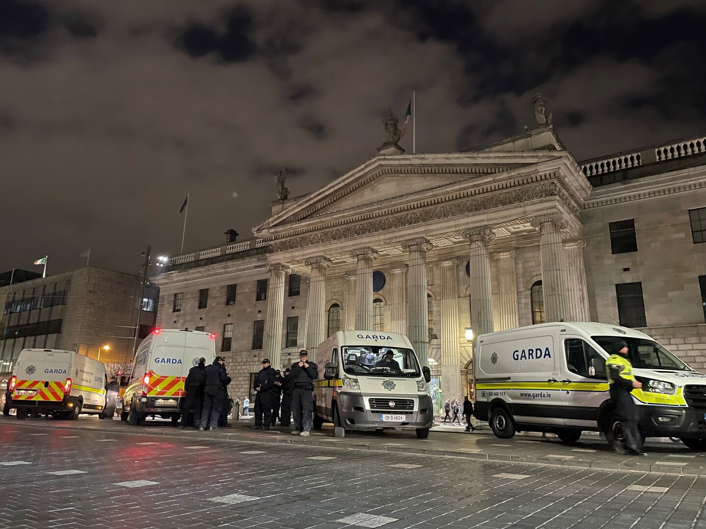 Stabbing in Dublin preceded disorder that saw buses and trams set ...