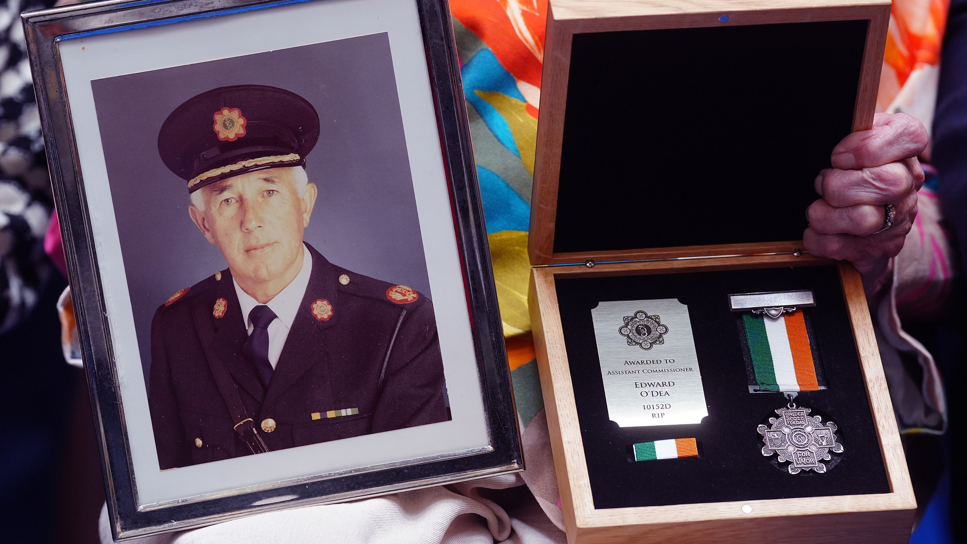 Garda ‘very proud’ of father awarded bravery medal | Belfast Telegraph