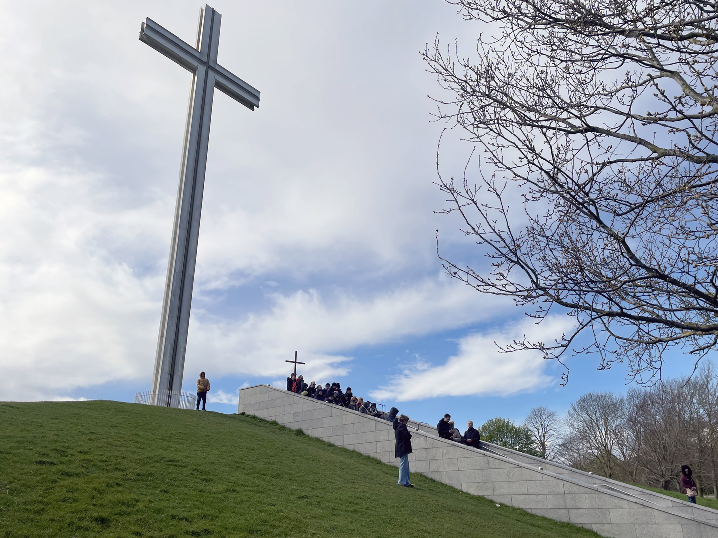 Crowd gathers in Dublin park for Good Friday pilgrimage | Belfast Telegraph