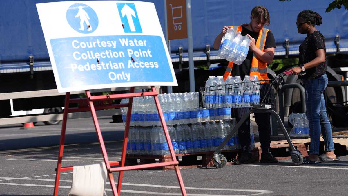 Thousands without water supply after reservoirs ‘reach critical level ...