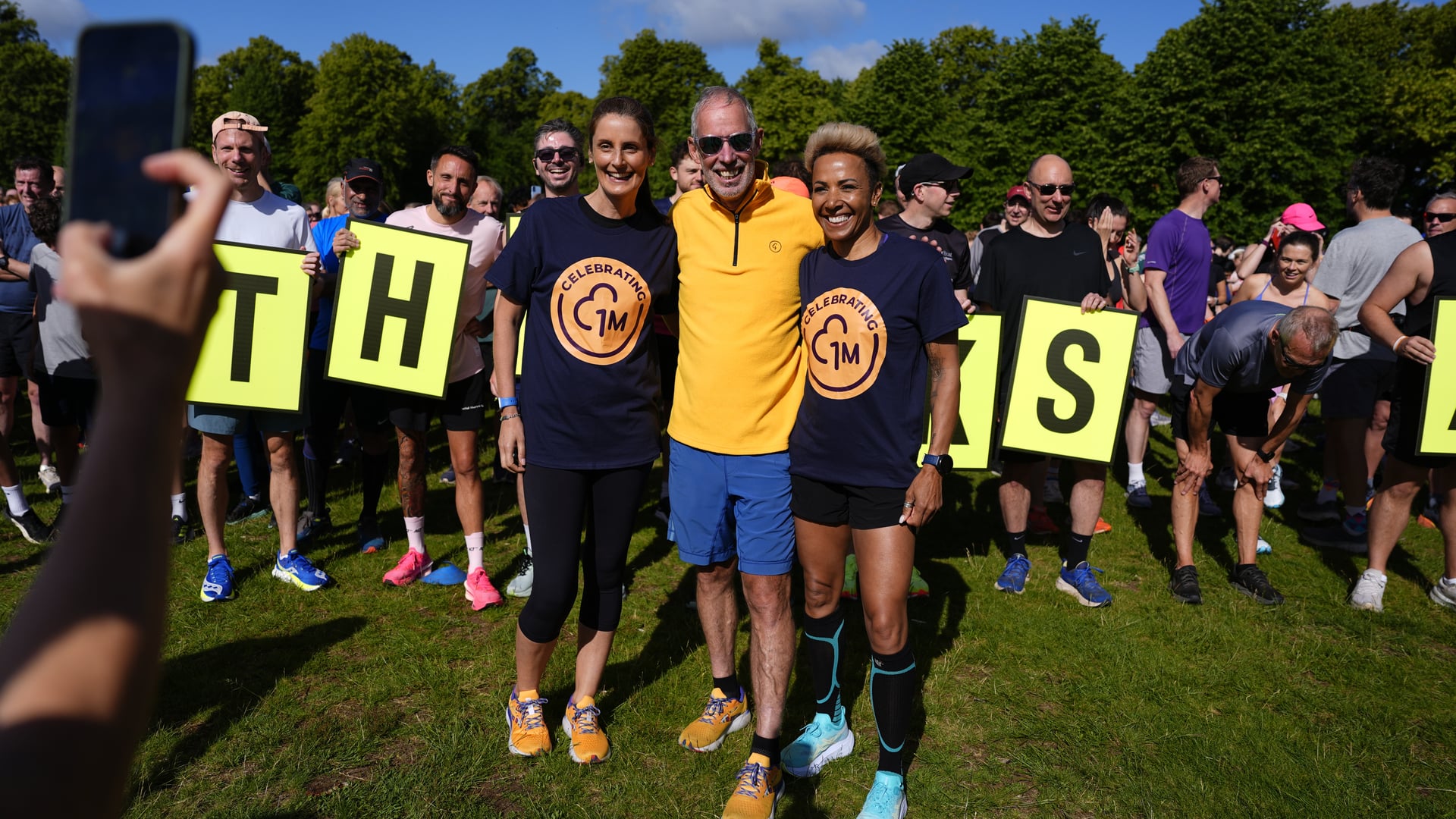 One millionth parkrun takes place with Dame Kelly Holmes among runners ...