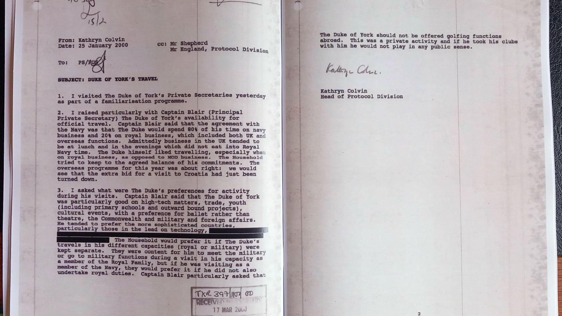 Late Queen was ‘very keen’ Andrew had ‘prominent role’ promoting UK ...
